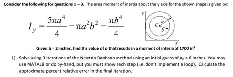 Solved 2 Implement The Newton Raphson Method As A Matlab