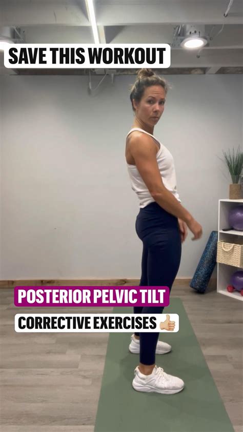 Posterior Pelvic Tilt Corrective Exercises Artofit