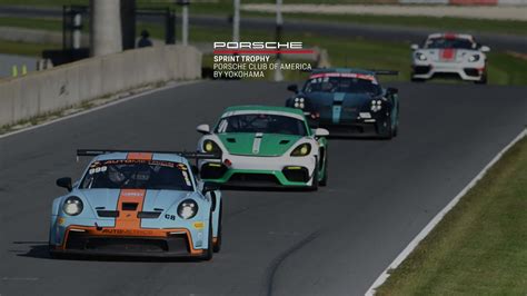 Porsche Sprint Trophy Porsche Club Of America