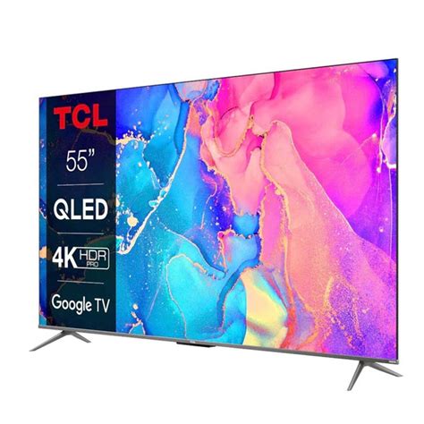 TV LED TCL 50C635 50 4K Qled Smart TV Google 50C635 SpaceNet