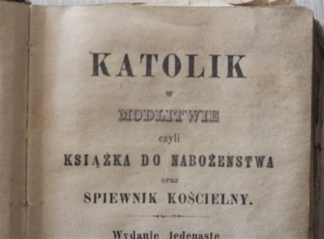 Katolik KsiĄŻka Do NaboŻeŃstwa 1896 Gliwice ChrzanÓw Kup Teraz