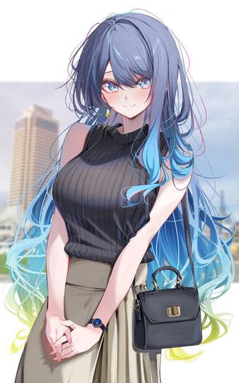 青髪ちゃんとデートの日 KURO