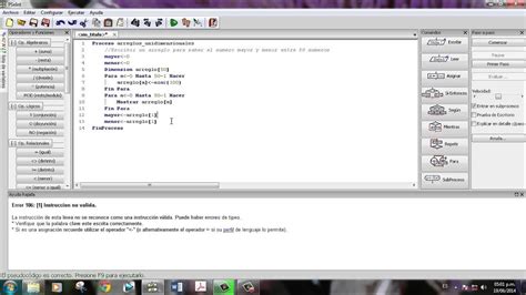 Ejercicios Bsicos De Pseudocodigo En Pseint Id