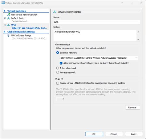 Use Static IP In WSL Yunier S Wiki