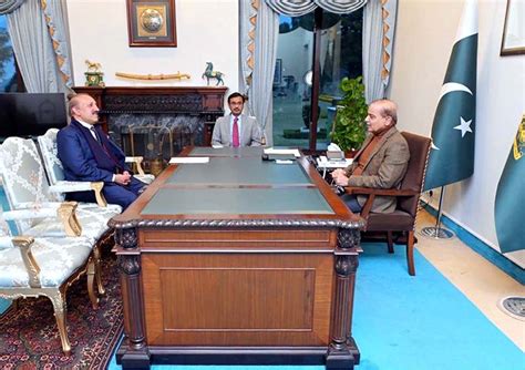 Member National Assembly Ch Shahbaz Babar Calls On Prime Minister Muhammad Shehbaz Sharif