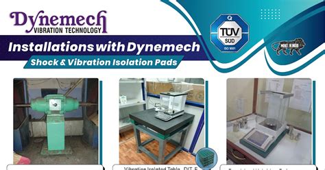Dynemech Systems Vibration Control Installations With Dynemech Anti Vibration Technology