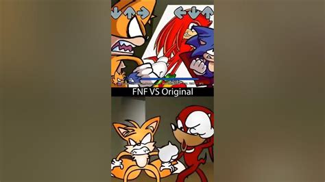 Tails Caught Sonic Fnf Mod Fnf Vs Original Fnf Youtube