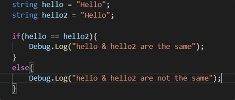 Unity Comparing Strings Doesnt Seem To Work In This Case Stack Overflow