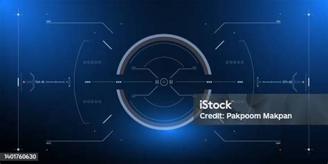 Hud 미래 조종석 목표 무인 항공기 인터페이스 화면 요소 하이테크 Ui Gui 화면 템플릿 모니터링 디스플레이 벡터 메뉴판에 대한 스톡 벡터 아트 및 기타 이미지 Istock