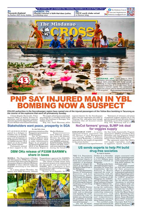 The Mindanao Cross November 12 2022 By The Mindanao Cross Issuu
