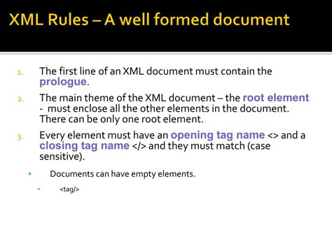 Ppt Xml And Ubl Powerpoint Presentation Free Download Id7026378