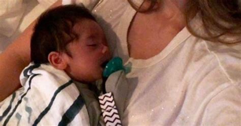 Jessica Albas Instagram Picture Of Son Popsugar Celebrity