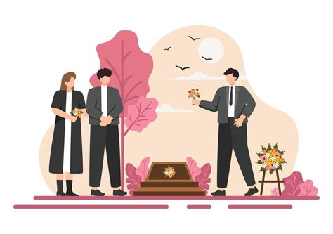 Church Memorial Service Clip Art