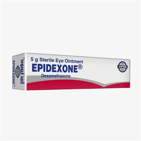 Epidexone 0 1 Eye Oint
