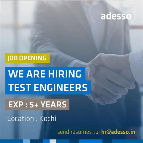 Adesso India On Linkedin Adessoindia Aem Senior Testing Testengineer Hiring Adessi