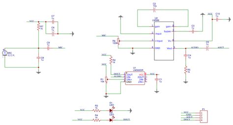Sound Sensor Copy EasyEDA Open Source Hardware Lab