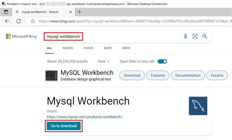 การ Import ข้อมูลจาก Mysql Workbench บน Windows ไปยัง Rds Aurora Developersio