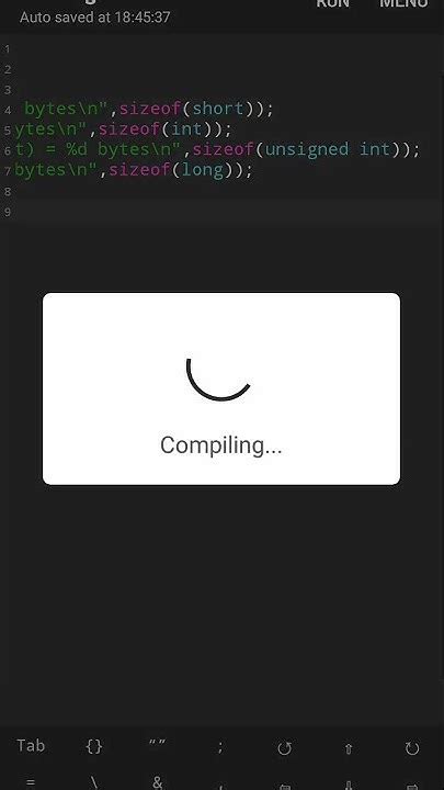️sizes Of Various Integer Types In The Systemshorts Program Viral Codingcreze C Programming
