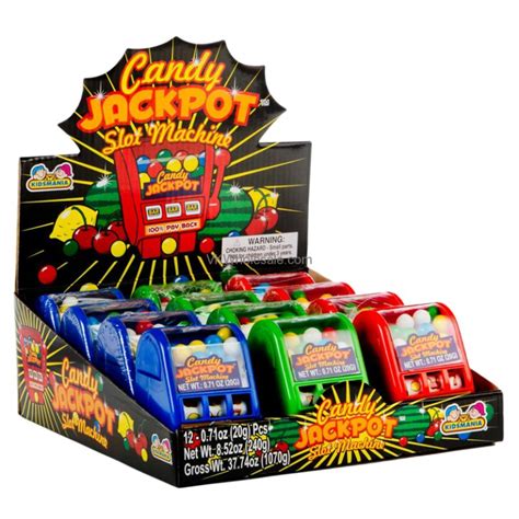 Candy Jackpot Slot Machine 12pk Shayona Distributors