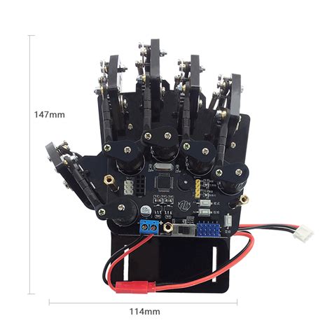 5 Dof Bionic Robotic Palm Uhand Somatosensory Open Source Educational