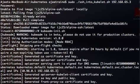 Getting Started With Multi Node Kubernetes Cluster Using Linuxkit Collabnix