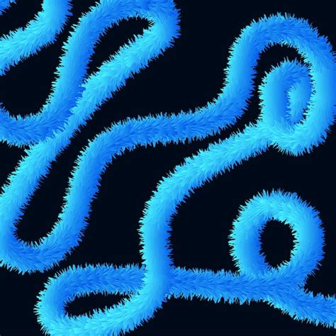 Premium Vector Blue Puff Texture