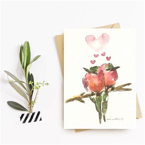 Оригинална картичка за празник Птици