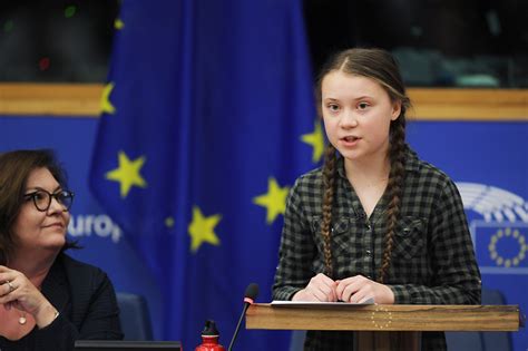 Climat Greta Thunberg Appelle à Voter Aux Européennes