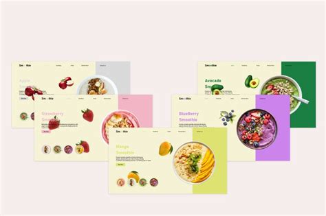 Himasha Dissanayake On Linkedin Uiuxdesign Webdesign Smoothielove Userexperience Figma