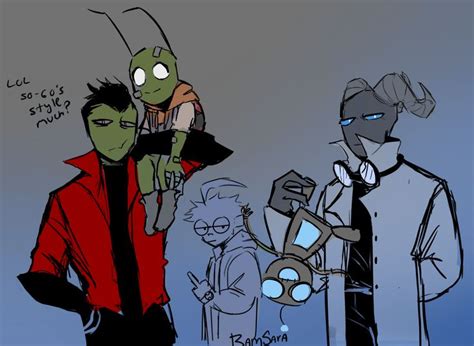 Divinity S Worst Nightmare Invader Zim Invader Zim Dib Animated Drawings