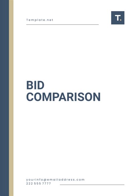 Free Comparison Templates To Edit Online