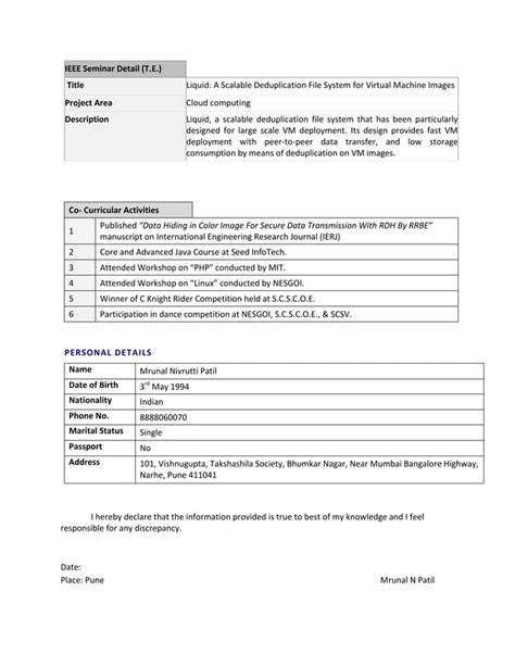 Mrunal Patil Pdf Computing Technology Computing