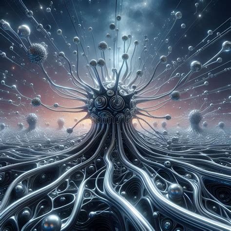 Artificial Neural Network Technology Decoding Human Thoughts With Modern Technology Stock