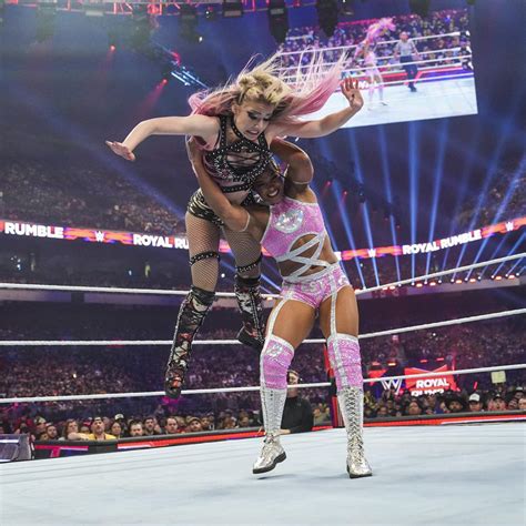 Women Of Wwe — Royal Rumble 2023 Bianca Belair Vs Alexa Bliss