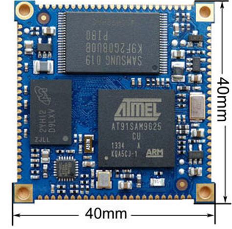 30 CoreWind Tech CORE9G25 SoM Features Atmel SAM9G25 ARM9 Processor CNX Software