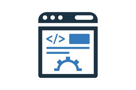 Website Coding Development Icon Graphic By Dhimubs124s · Creative