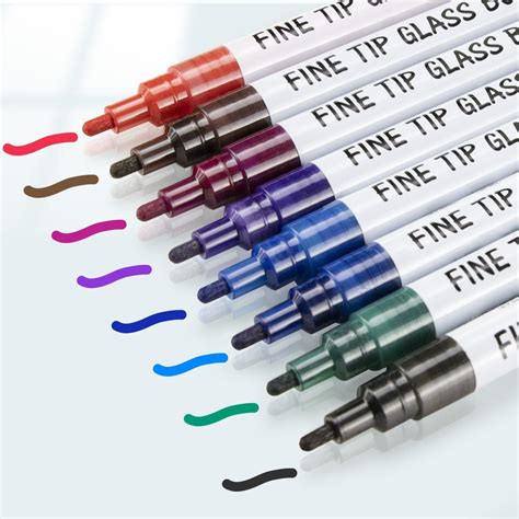 Amazon Com Maxtek Neon Dry Erase Markers Fine Tip Liquid Chalk Markers For Chalkboard LED
