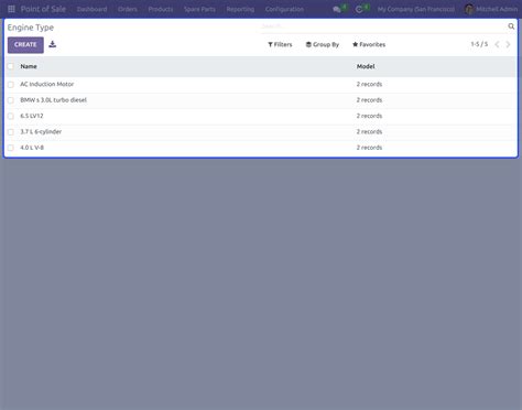 Odoo Pos Auto Spare Parts Automotive Aftermarket Webkul