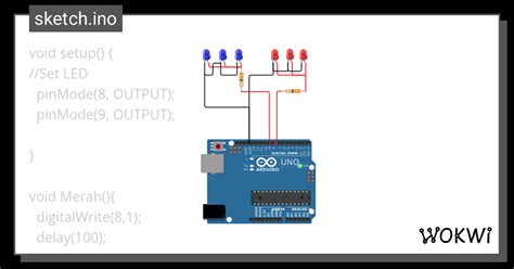 Polisi Wiuwiu Wokwi Esp32 Stm32 Arduino Simulator