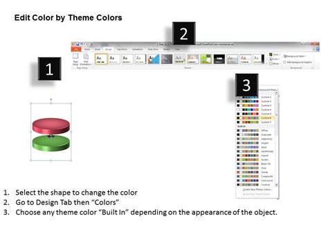 PPT Linear Work Flow Chart Powerpoint Two Step Process Diagram Business Templates 2 Stages