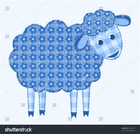 Application Sheep Patchwork Series Vector Illustration 93797035 Shutterstock