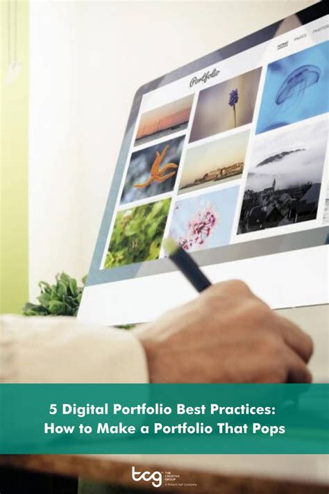 Digital Portfolio Best Practices How To Make A Portfolio That Pops Digital Portfolio