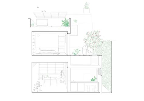 Alonso Crippa Renovates Compact Urban Dwelling In Buenos Aires Architecture Collage Diagram