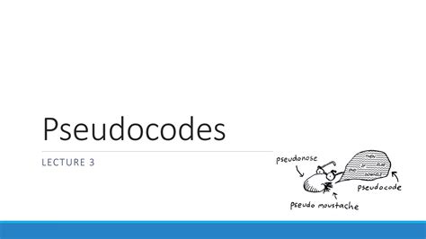 Pseudocode Pptx
