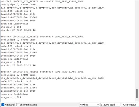 my 3 3v and 5v keeps making my serial monitor give a message about