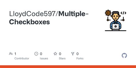 Github Lloydcode597multiple Checkboxes