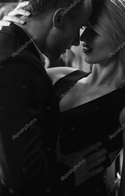 Woman Touching Mans Body