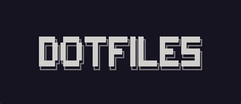 GitHub Dotdc Dotfiles My Dotfiles