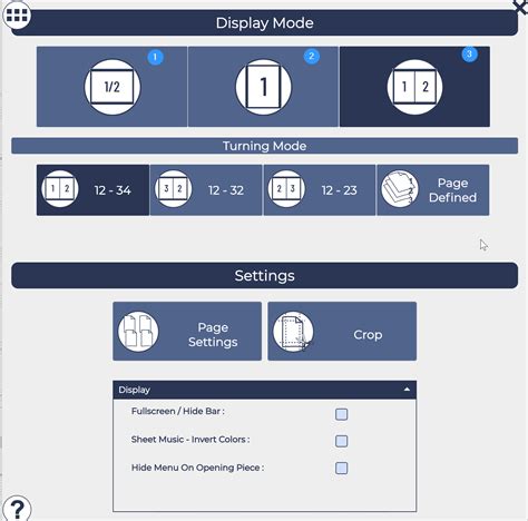 File Display Mode Png MusicReader Manual