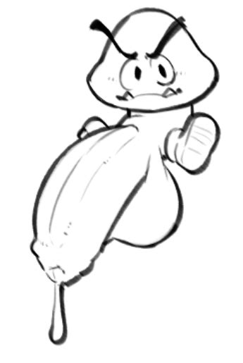 Rule 34 Balls Cock Goomba Huge Balls Huge Cock Large Balls Large Penis Male Male Only Mario